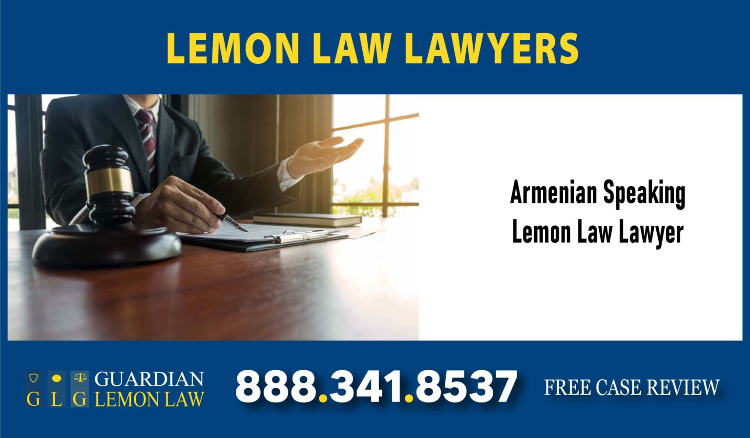 Armenian Speaking Lemon Lawyer - California Lemon Law Lawyers