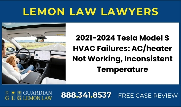 2021-2024 Tesla Model S HVAC Failures: AC/heater Not Working ...